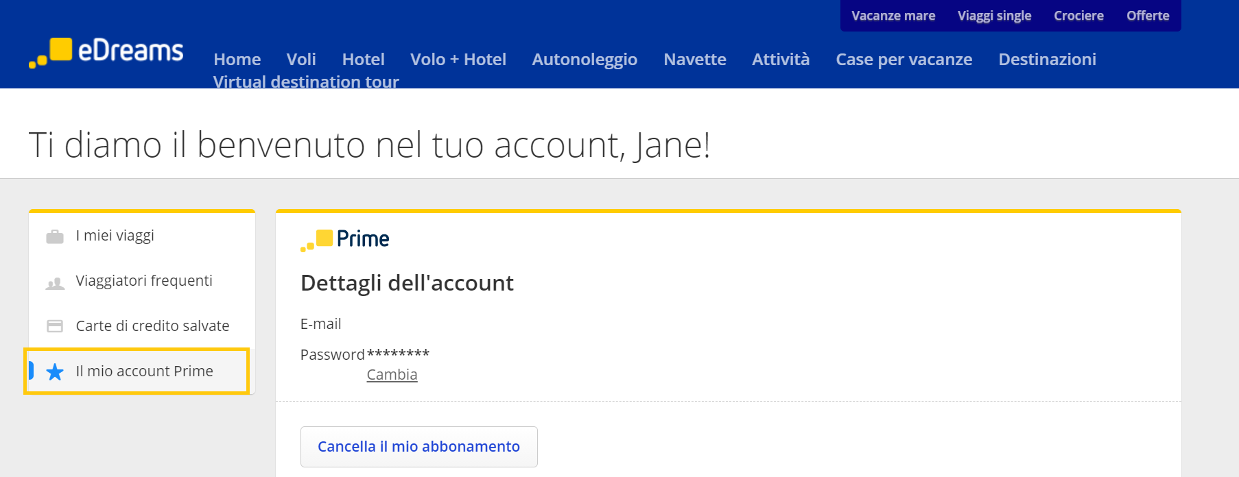 Come cancellare l'abbonamento eDreams Prime - Il blog di eDreams