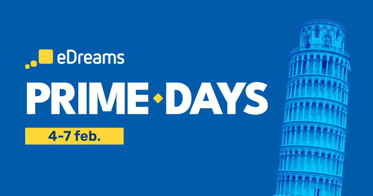 eDreams Prime Days: 5 giorni con i migliori sconti
